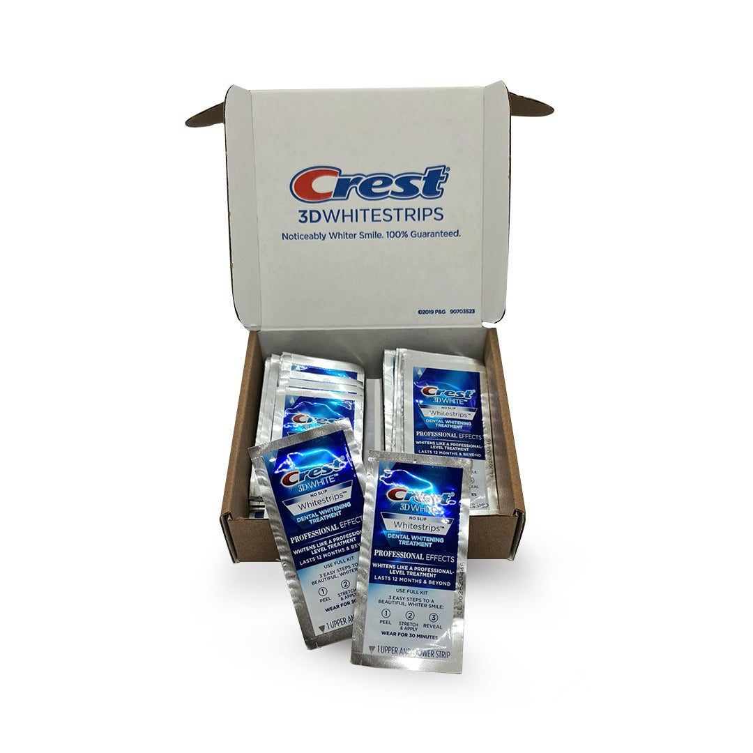 Crest Professional Effects 3D Whitestrips Teeth Whitening "Double Valu ...
